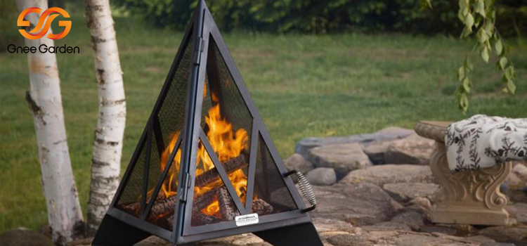 cast iron outdoor fireplace - Gnee Garden